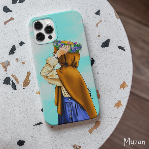 AC114 - Hijab Girl - Aesthetic Mobile Case – Myzan