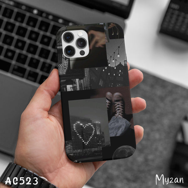 AC523 - Dark Vintage Collage - Aesthetic Mobile Case – Myzan