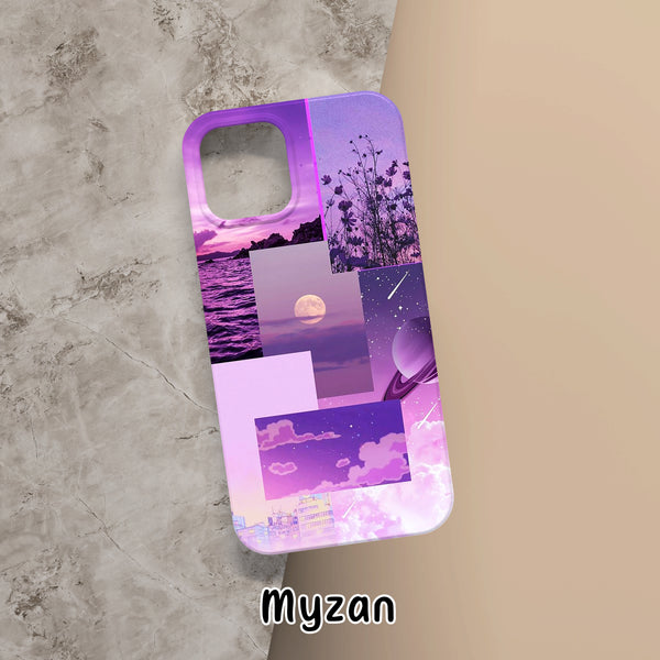 RC300 - Aesthetic Moon And Clouds Mobile Case – Myzan