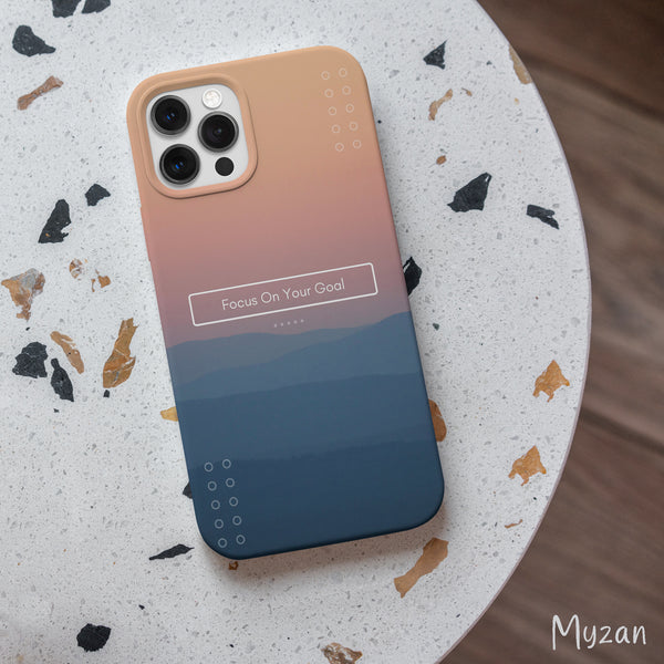 RC426 - Focus On Your Goal - Quote Mobile Case – Myzan