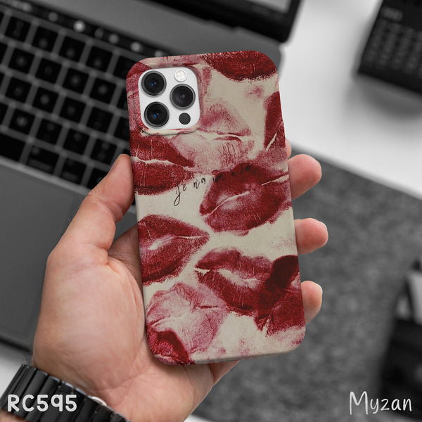 RC595 - Red Lips - Aesthetic Mobile Case – Myzan